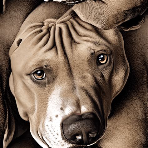 Pit Bull Pattern Graphic · Creative Fabrica