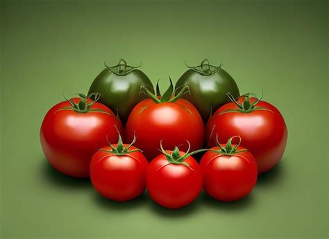 Premium AI Image Fresh Red Tomatoes
