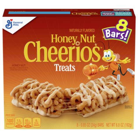 General Mills Honey Nut Cheerios Cereal Treat Bars Lunds And Byerlys