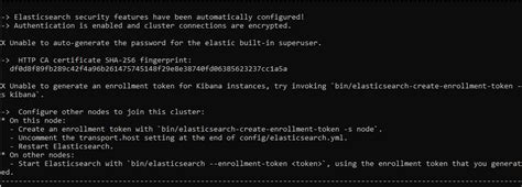 Elasticsearch Elastic Search Not Generating User Credentials During