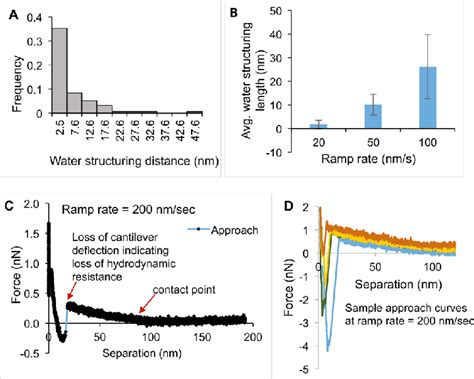 Time Dependent Characteristics Of The Structured Water Layer A The