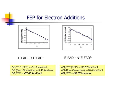 PPT Calculation Of Reduction Potential Of FAD In MCAD Using Combined DFTB MM Simulations