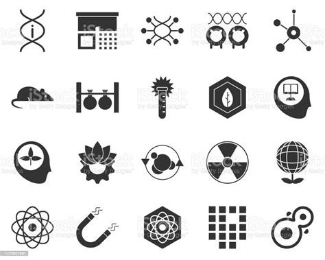 셀 분할 생물 공학 문양 아이콘 설정 건강 연구 재료 만들기를위한 생명 공학 분자 생물학 생물 의학 및 분자 공학 Dna에 대한 스톡 벡터 아트 및 기타 이미지 Istock