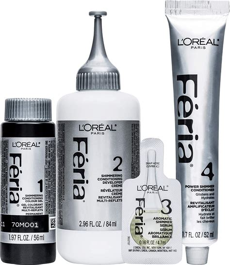 Loreal Paris Feria Smokey Silver Permanent Hair Color 1 Ea Silver
