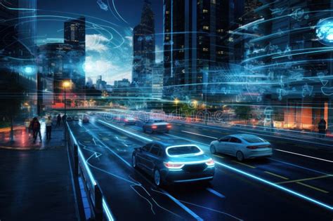 Urban Landscape Ai Driven Traffic Systems Smart City Efficiency And Advanced Infrastructure