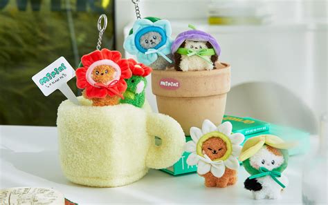 Line Friends Mini Minini Flower Edition Line Friendsus