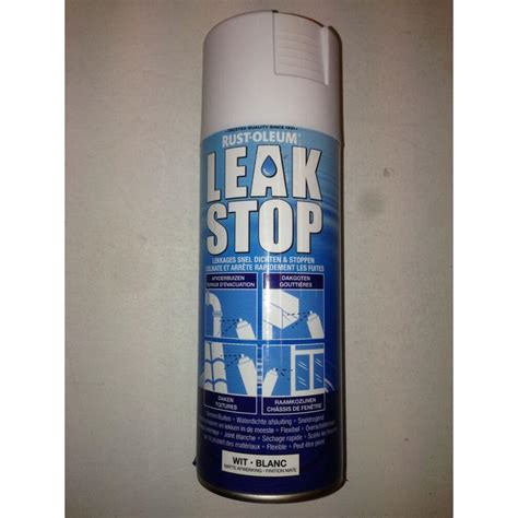 LEAK STOP WHITE MATT PRIMER RUST OLEUM Fast Dry Spray Paint Aerosol 400ml