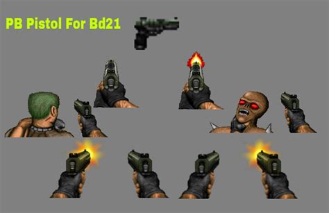 Pb Pistol For Bd21 Addon Brutal Doom Mod For Doom Moddb