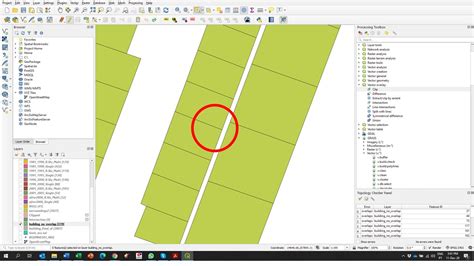 correcting the geometry of overlapping polygons in the same layer in qgis geographic