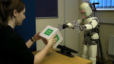 An Experiment With The Icub Robot The Participant Is Asked To Teach Download Scientific