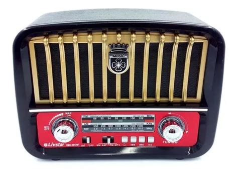 Radio Bluetooth Recargable Portátil Retro Con Correa 2257 Mercadolibre