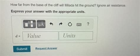 Solved Crickets Chirpy And Milada Jump From The Top Of A