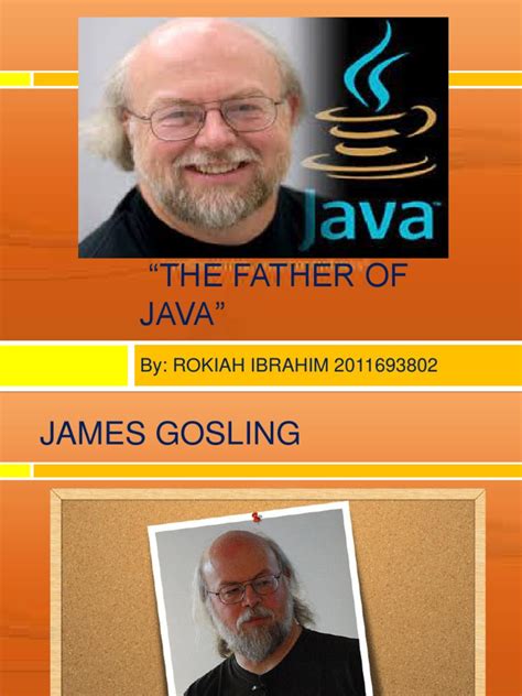 James Gosling Presentation Computing Technology