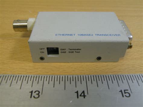 Ethernet Type 10base2 Transceiver Ebay