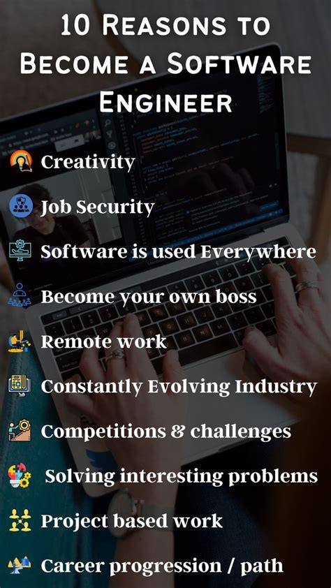 10 Reasons To Become A Software Engineer Software Development Humor Software Engineer Learn