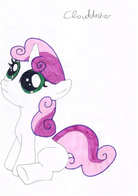 Sweetie Belle By Clouddasher On Deviantart