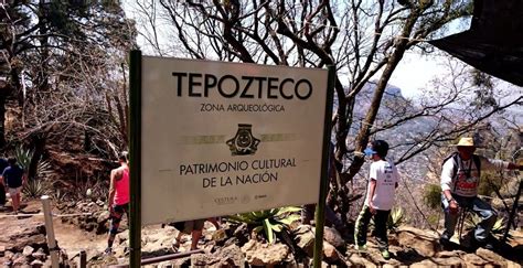 Reabren acceso a la Zona Arqueológica del Tepozteco Noticias Diario