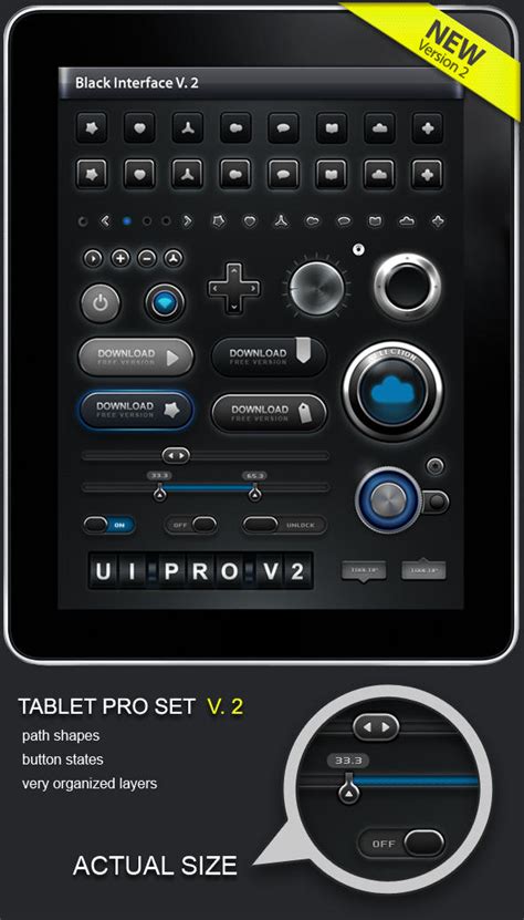 Tablet Phone User Interface V2 By Diegomonzon On Deviantart