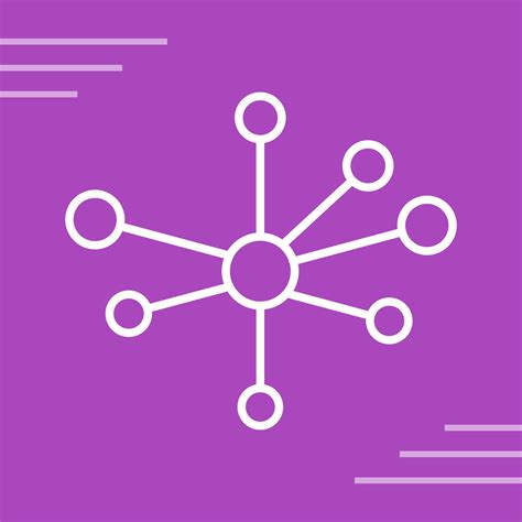 Molecular Structure Vector Icon 23071411 Vector Art At Vecteezy