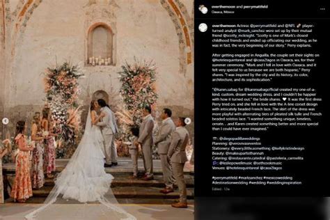 Perry Mattfeld Husband In Photos Former Jets Star Mark Sanchez Ties