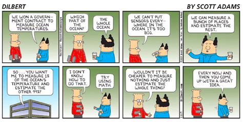 Dilbert Does Not Understand Random Sampling