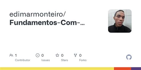 Github Edimarmonteirofundamentos Com React
