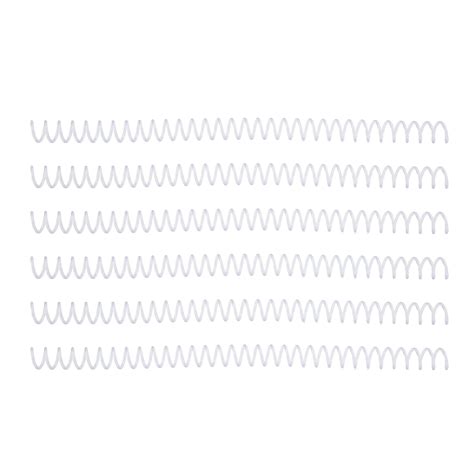 Industrial Supplies 20pcs Spiral Binding Coil Large Capacity Spine Comb