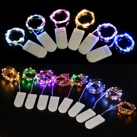 Battery Operated Copper Wire LED String Lights For Christmas Halloween Wedding And Bedroom