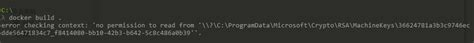 Nodejs Dockerfile Build Error On Run Npm Install Stack Overflow