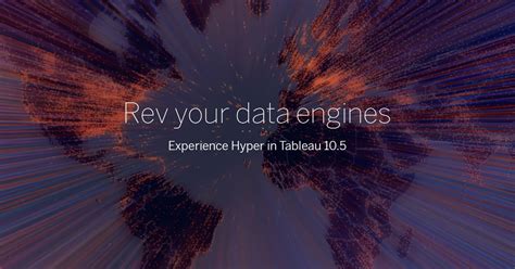 Tableau Software Announces Data Engine Hyper For Tableau 105 Sd Times