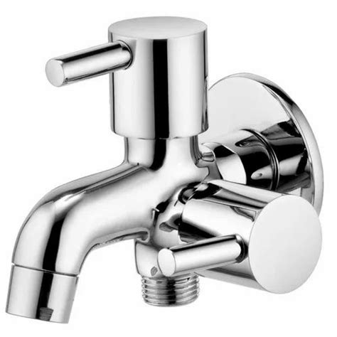 Classic Wall Mounted 2 Way Bib Tap For Bathroom Fittings At Rs 400
