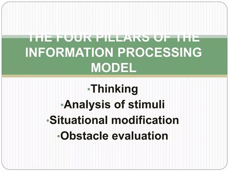 Information Processing Theory Pptx