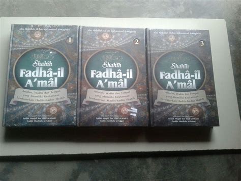 Buku Shahih Fadhail Amal 1 Set 3 Jilid