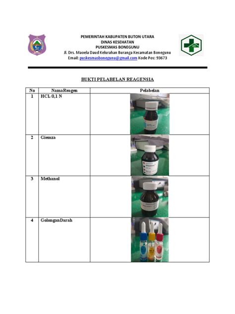 Bukti Penyimpanan Dan Pelabelan Reagensia Sesuai Dengan Regulasi Pdf