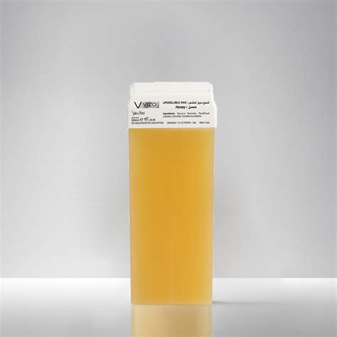 Vizo Silk And Peel Honey Yellow Titanium Wax Cartridge Large Roll 100ml