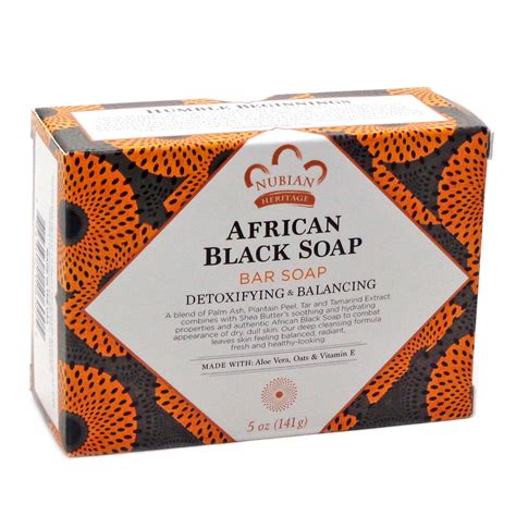 Livingwell Unfi African Black Soap With Oats Aloe Vitamin E Nubian