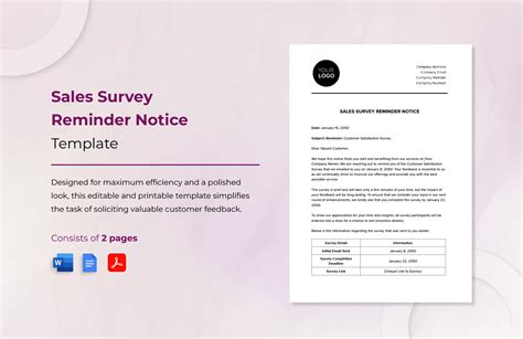 Free Editable Printable Survey Templates In Pdf To Download