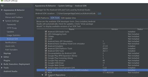 Android Studio 遇到AVD manager 無法執行模擬器的時候怎麼辦