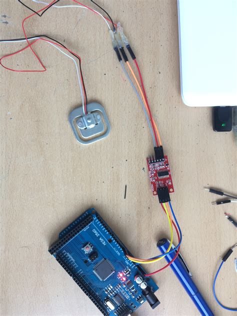 problème avec capteur et amplificateur de signal de capteur de force