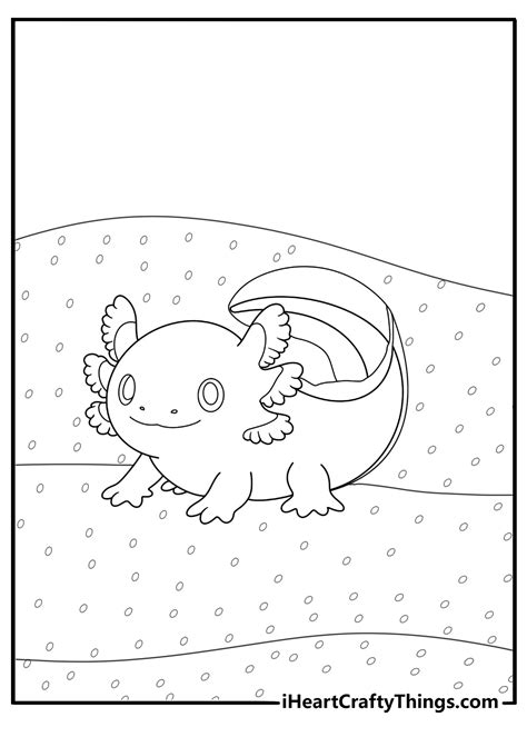 29 Axolotl Coloring Pages Free Printable Pdf Coloring Feel