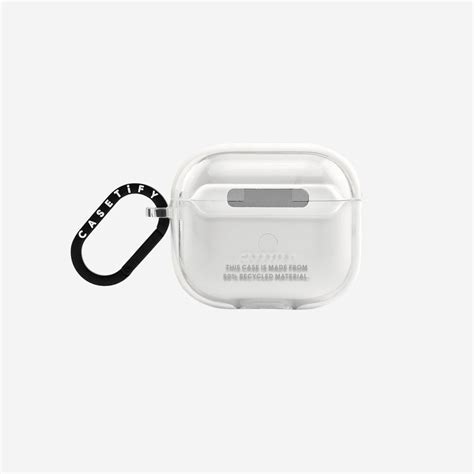 케이스티파이 X 파워퍼프걸 아이콘 에어팟 3세대 임팩트 케이스 프로스트 화이트 Casetify Kream