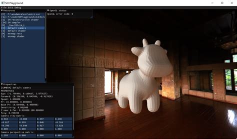 Spherical Harmonics Precomputed Radiance Transfer Of Shaders Triangles