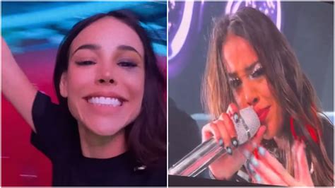 Danna Paola desató críticas por desafinar y molestarse con su ingeniero