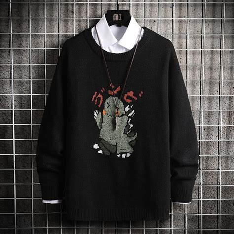 😎mens Sweater โปรโมชั่นราคาเบาๆ ฤดูใบไม้ร่วงฤดูหนาวเสื้อกันหนาวสไตล์