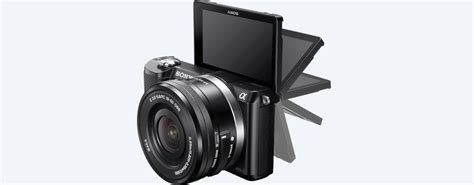 Kompakte digitale Systemkamera Alpha 5000 E-Mount | Sony a5000 | Sony ...