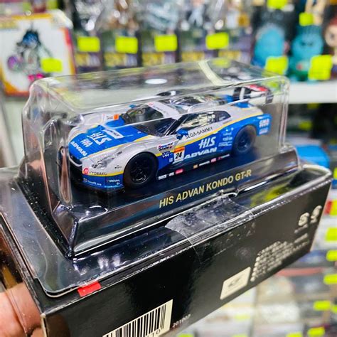 Kyosho 1 64 Die Cast Model Car His Advan Kondo Gt R 京商 日產 戰神 Nissan Gtr