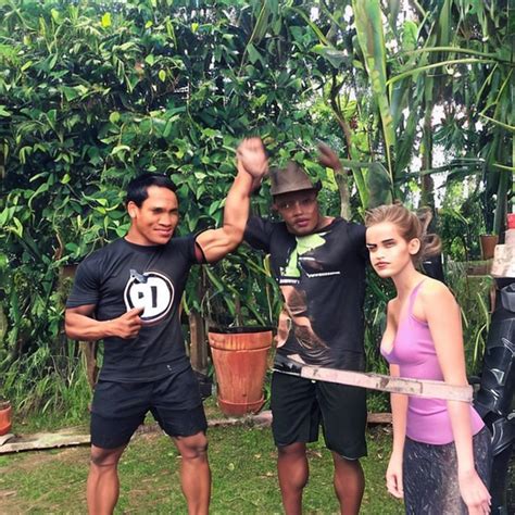 Stabilityai Stable Diffusion Prabowo Subianto Bodybuilding With Emma Watson At Kampung Jember