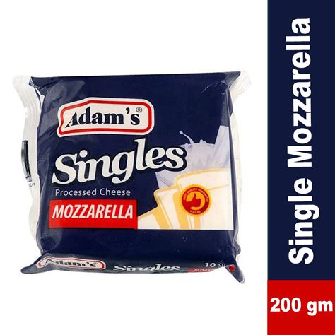 Buy Adams Single Mozzarella Cheese Slices At Best Price GrocerApp