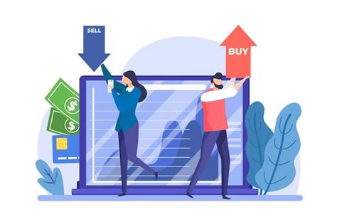 Ilustração De Dados Da Bolsa De Valores Vetor Grátis