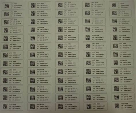Mil Std 130 Construct 2 Iuid Labels Auburn Wa Jet City Laser